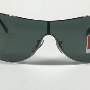 Ray-Ban Highstreet RB3211 col. 004/71 Sunglasses Gunmetal w/Green Lens 38mm