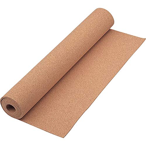 Quartet Cork Rolls, Strips, 24 x 48 inches, Corkboard, Bulletin Board, Natural, 1 Roll (103)