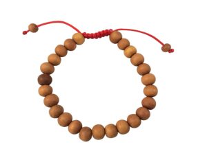 tibetan sandalwood wrist mala bracelet for meditation