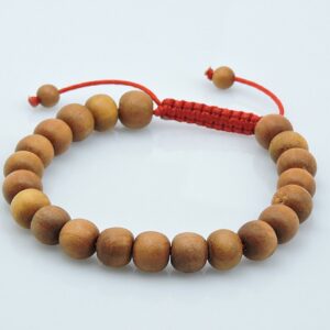 Tibetan Sandalwood Wrist Mala Bracelet for Meditation