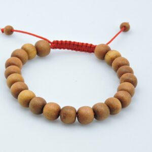 Tibetan Sandalwood Wrist Mala Bracelet for Meditation