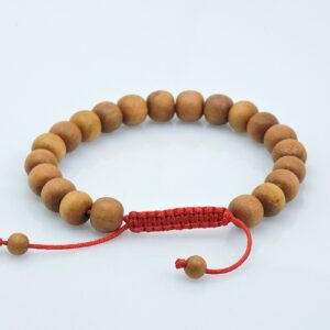 Tibetan Sandalwood Wrist Mala Bracelet for Meditation