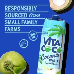 Vita Coco Pure Coconut Water, 33.8 Fl Oz