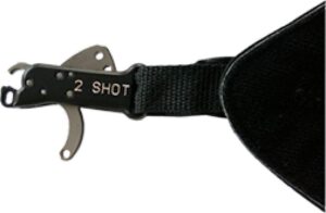 carter enterprises 2 shot release buckle strap, black