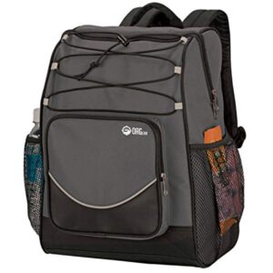 oagear backpack cooler - gray