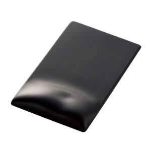 elecom fittio mouse pad high black mp-116bk