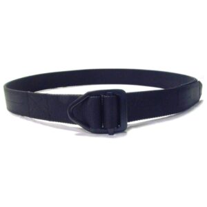 bison designs heavy duty black buckle belt - medium - black