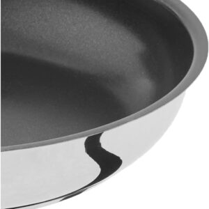 Cuisinart Chef's Classic Stainless Nonstick 2-Piece 9-Inch and 11-Inch Skillet Set - Black And Silver