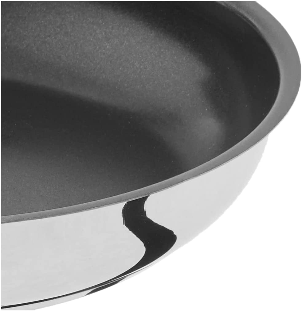 Cuisinart Chef's Classic Stainless Nonstick 2-Piece 9-Inch and 11-Inch Skillet Set - Black And Silver