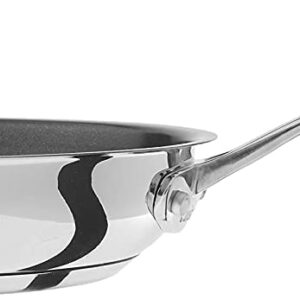 Cuisinart Chef's Classic Stainless Nonstick 2-Piece 9-Inch and 11-Inch Skillet Set - Black And Silver