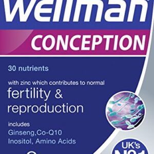 Vitabiotics Wellman Conception Tablets 30 Capsules