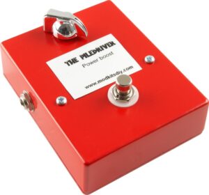 mod kits diy the piledriver power boost effects pedal kit