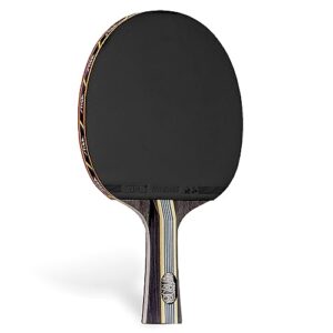 stiga titan performance ping pong paddle - 5-ply ultra-light blade - 2mm premium sponge - flared handle for premium grip - performance table tennis racket for advanced play