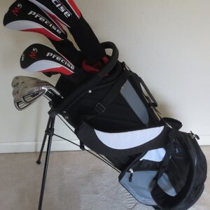 Mens Complete Golf Set Clubs Driver, Wood, Hybrid, Irons, Putter, & Stand Bag Professional