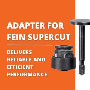 Fein MultiMaster Adapter for SuperCut with QuickIn - 8 Star Mounting - 63733005010