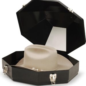 Western Hat Can Black 4" Brim