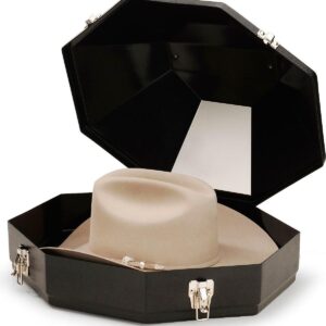 Western Hat Can Black 4" Brim