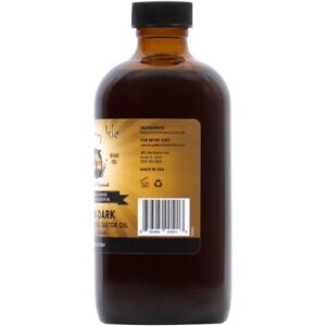 Sunny Isle Extra Dark Jamaican Black Castor Oil, 8 fl. oz. | 100% Natural High Potency Treatment for Hair, Scalp