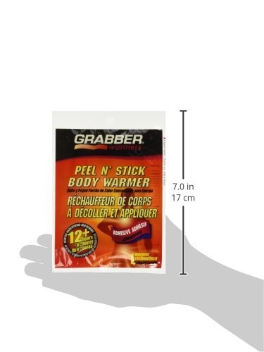 Grabber Warmers Grabber 12+ Hours Peel N' Stick Body Warmer, 40-Count