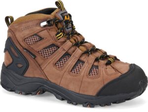 carolina men's ca4525 quad 5carbon composite toe waterproof hiker dark brown 8.5 ee