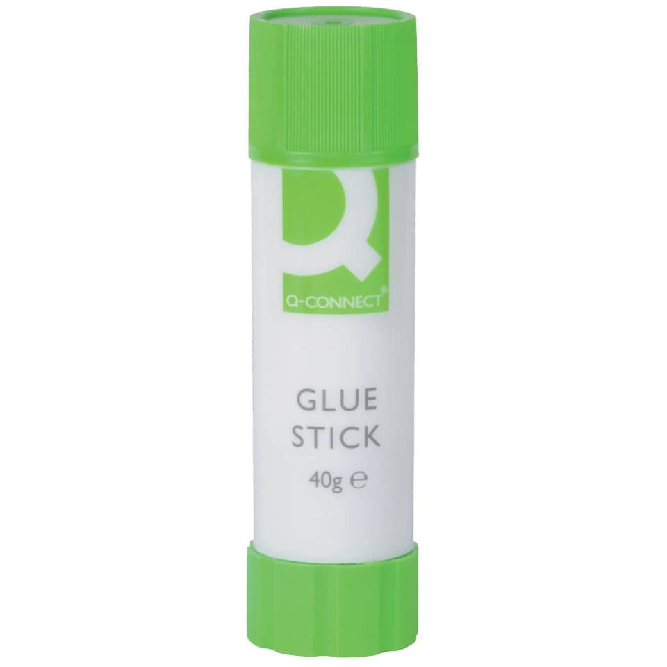 Q Connect 40gm Glue Stick (Pack of 10)