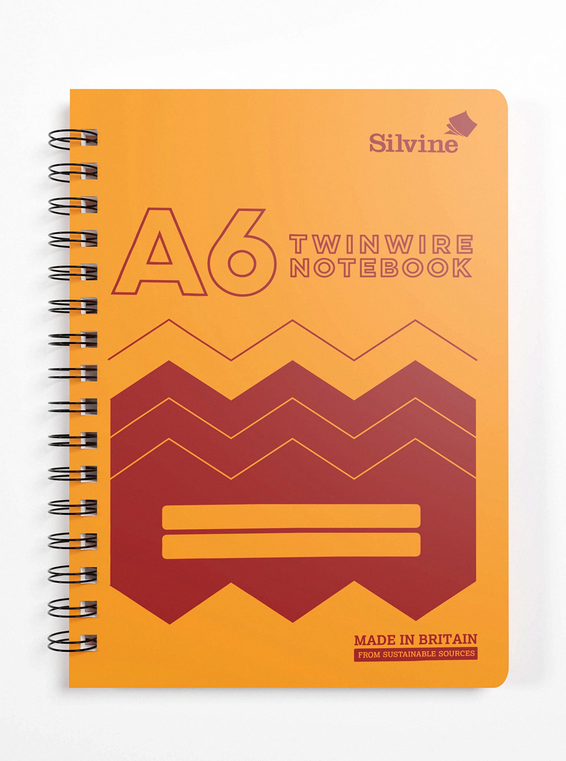 Silvine 160 Page A6 Wirebound Notebooks with Durable Wipe Clean Covers [Assorted Pack of 10]