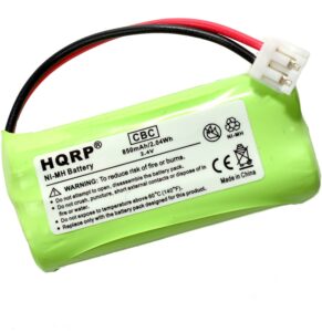 hqrp phone battery compatible with sanik 2sv-aaa65h-s-j1 2sn-aaa65h-s-j1 general electric ge 5-2826 28871 28871fe2-a 5-2814/52814, 28811 28811fe2-a 28811fe2 28851 27902 27950 27951 cordless telephone