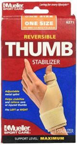 mueller reversible thumb stabilizer one size