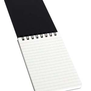 Rothco All-Weather Waterproof Notebook (3" x 5", Black)