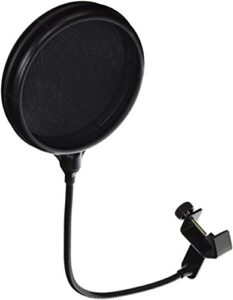 on-stage asfss6-gb dual screen microphone pop filter