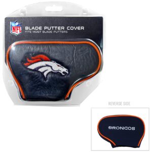 Team Golf NFL Denver Broncos Golf Blade Putter Cover Golf Club Blade Putter Headcover, Fits Most Blade Putters, Scotty Cameron, Taylormade, Odyssey, Titleist, Ping, Callaway