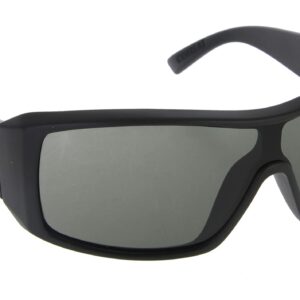 VonZipper Comsat Sunglasses,Black Satin Frame/Grey Lens,one size