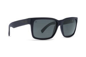 vonzipper womens elmore sunglasses, s.i.n. & black satin/grey, 100 mm us