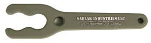 sadlak industries m14/m1a gas cylinder wrench - aluminum, 1/2" thick