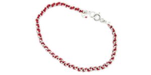 925 sterling silver red string kabbalah bracelet