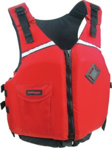 stohlquist child escape youth personal floatation device, red, youth