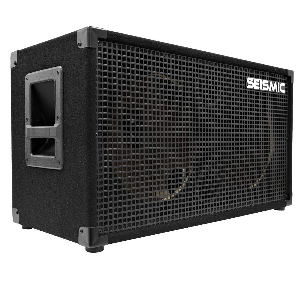 Seismic Audio - Empty 212 Guitar Speaker Cabinet - 2x12 PA/DJ PRO Audio - Loaded with Everything but Speakers. includes Grill, Wire, Jack Plates, Handles, etc.