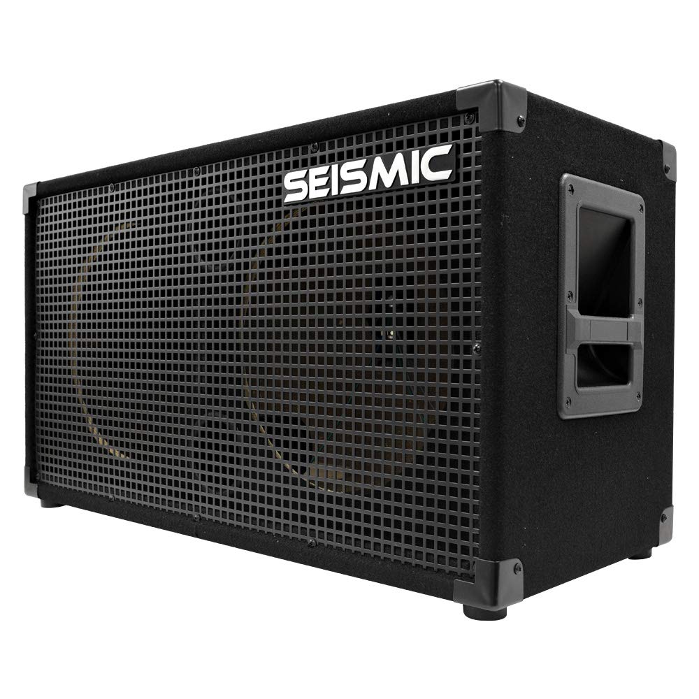 Seismic Audio - Empty 212 Guitar Speaker Cabinet - 2x12 PA/DJ PRO Audio - Loaded with Everything but Speakers. includes Grill, Wire, Jack Plates, Handles, etc.