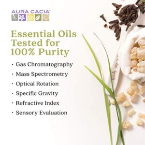 Aura Cacia Certified Organic Pure Eucalyptus Essential Oil | 0.25 fl. oz. | Eucalyptus radiata