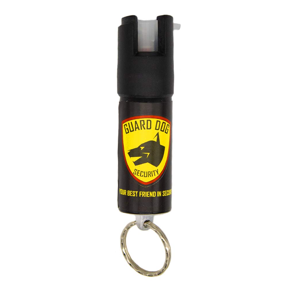 Guard Dog Security 3-in-1 Pepper Spray - Tear Gas and UV Marker Dye – 16’ Spray Range