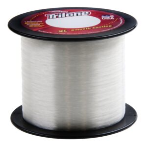 trilene xl smooth casting service spools - clear fishing line - 10 lb. test