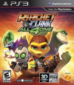 sony playstation 98175 ratchet & clank: all 4 one ps3