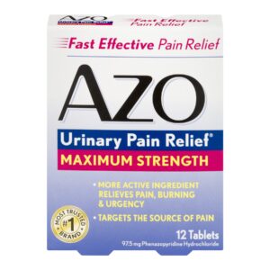 azo max strength size 12ct azo mximum strenght 12ct