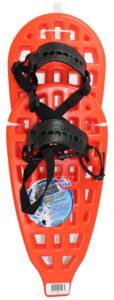 emsco group 1127 esp sno dogs kid's poly snowshoes-for beginners snoeshoes, orange