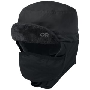 outdoor research frostline hat, black, large