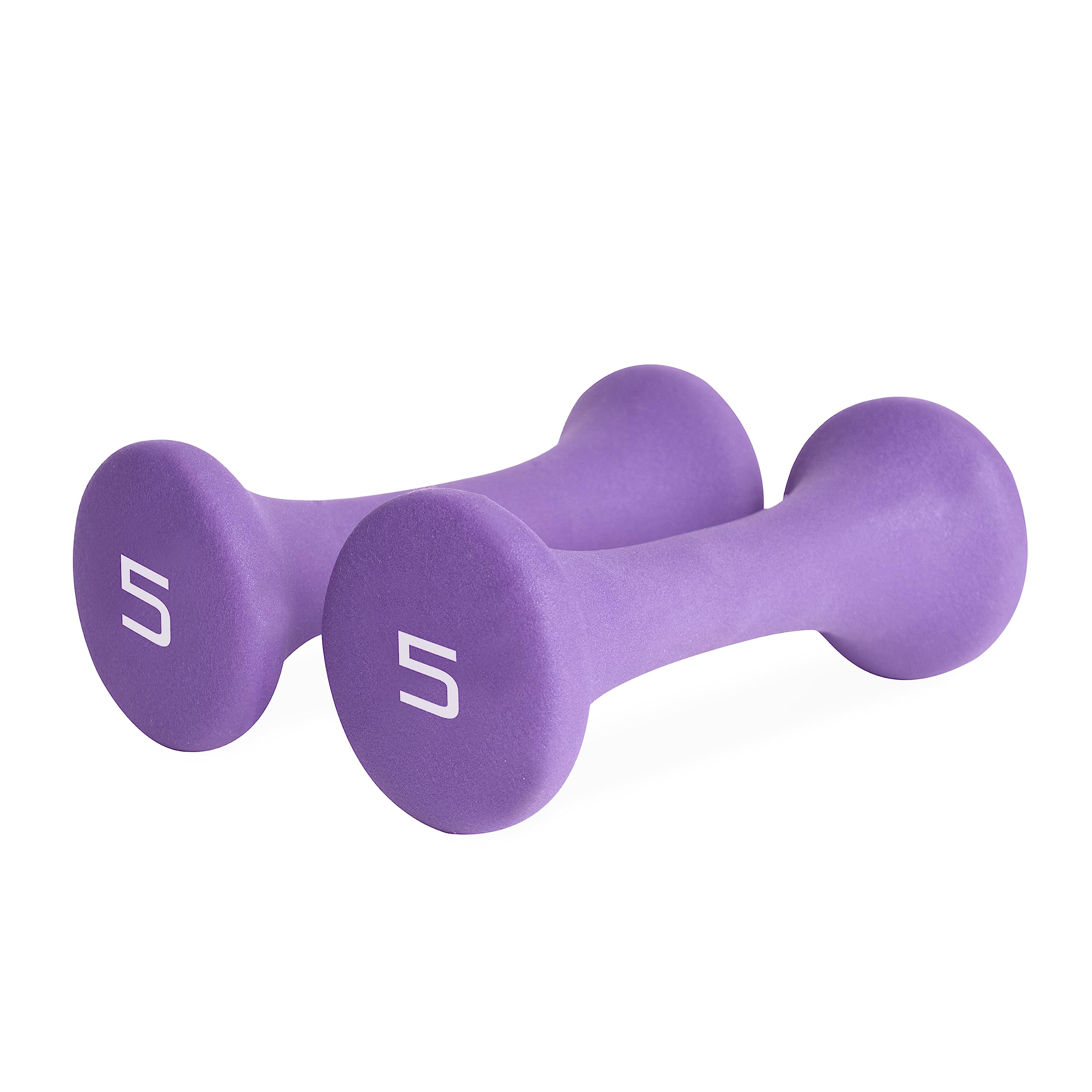 Tone Fitness 20-Pound Hourglass Dumbbell Set | Weight Set