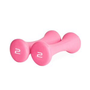 Tone Fitness 20-Pound Hourglass Dumbbell Set | Weight Set