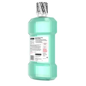 Listerine Zero Mouthwash, Clean Mint, 50.7-Ounce (1.5 L)