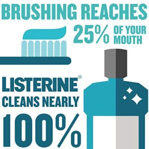 Listerine Zero Mouthwash, Clean Mint, 50.7-Ounce (1.5 L)