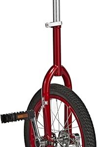 Fun 16 Inch Wheel Unicycle with Alloy Rim, Red